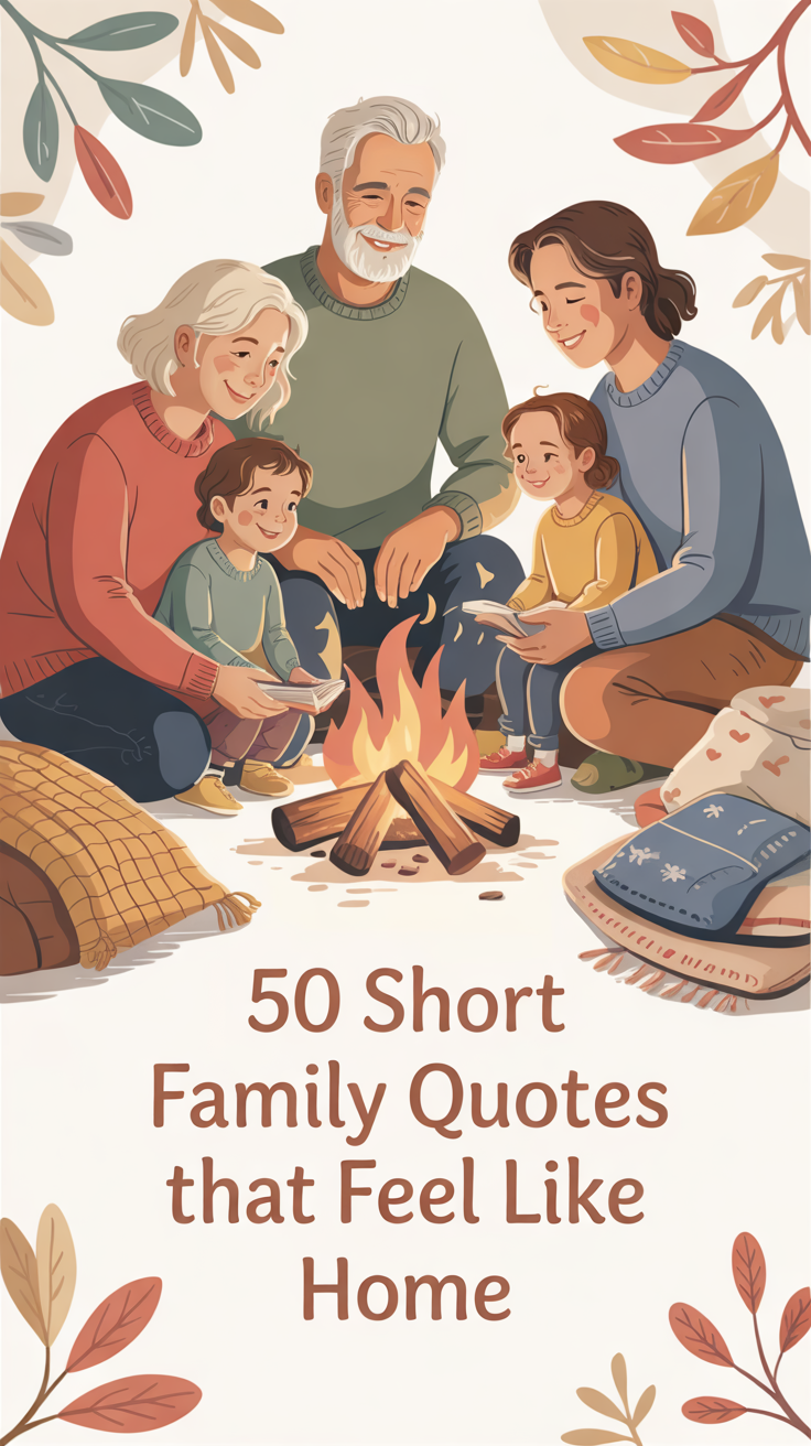 50 Short Family Quotes That Feel Like Home – Quote Loom